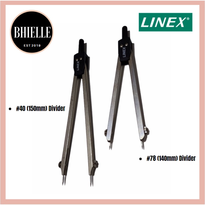 LINEX Compass divider in Pouch (140mm & 150mm) | Shopee Philippines