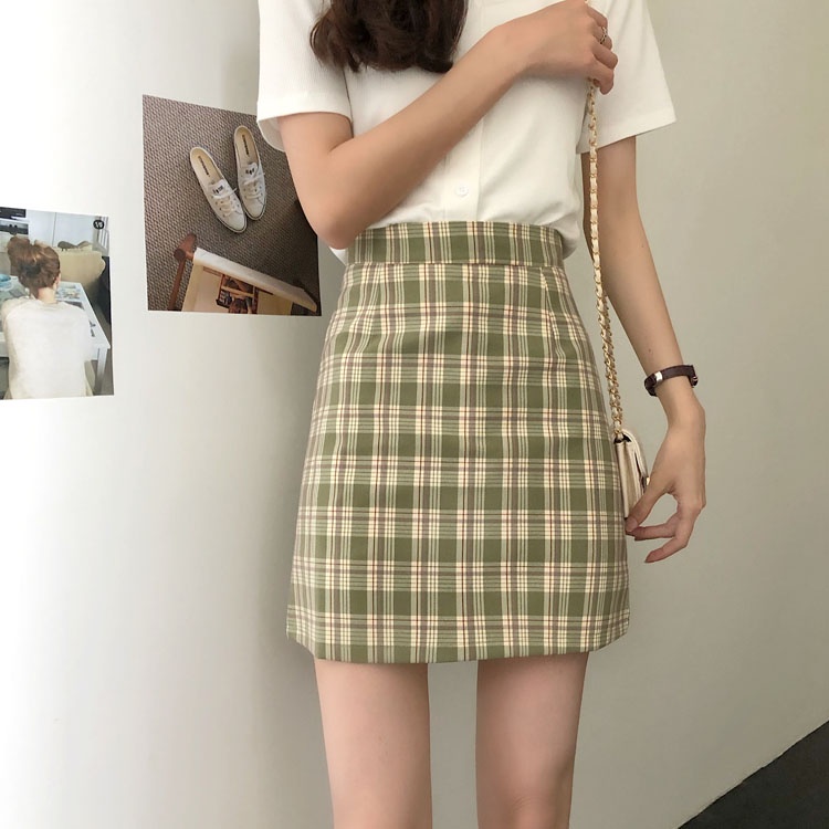 High Back A Letter Skirts With Simple Form 33699 | Shopee Philippines