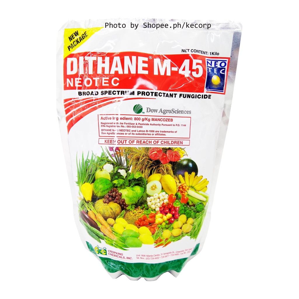 Dithane M-45 Neotec Broad Spectrum protectant fungicide (1Kilo, 250g ...