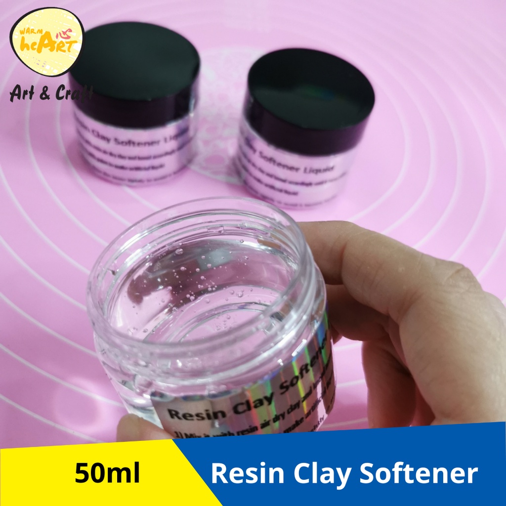 Resin Clay Softener/Air Dry Liquid Clay/Artificial Liquid/ Translucent ...