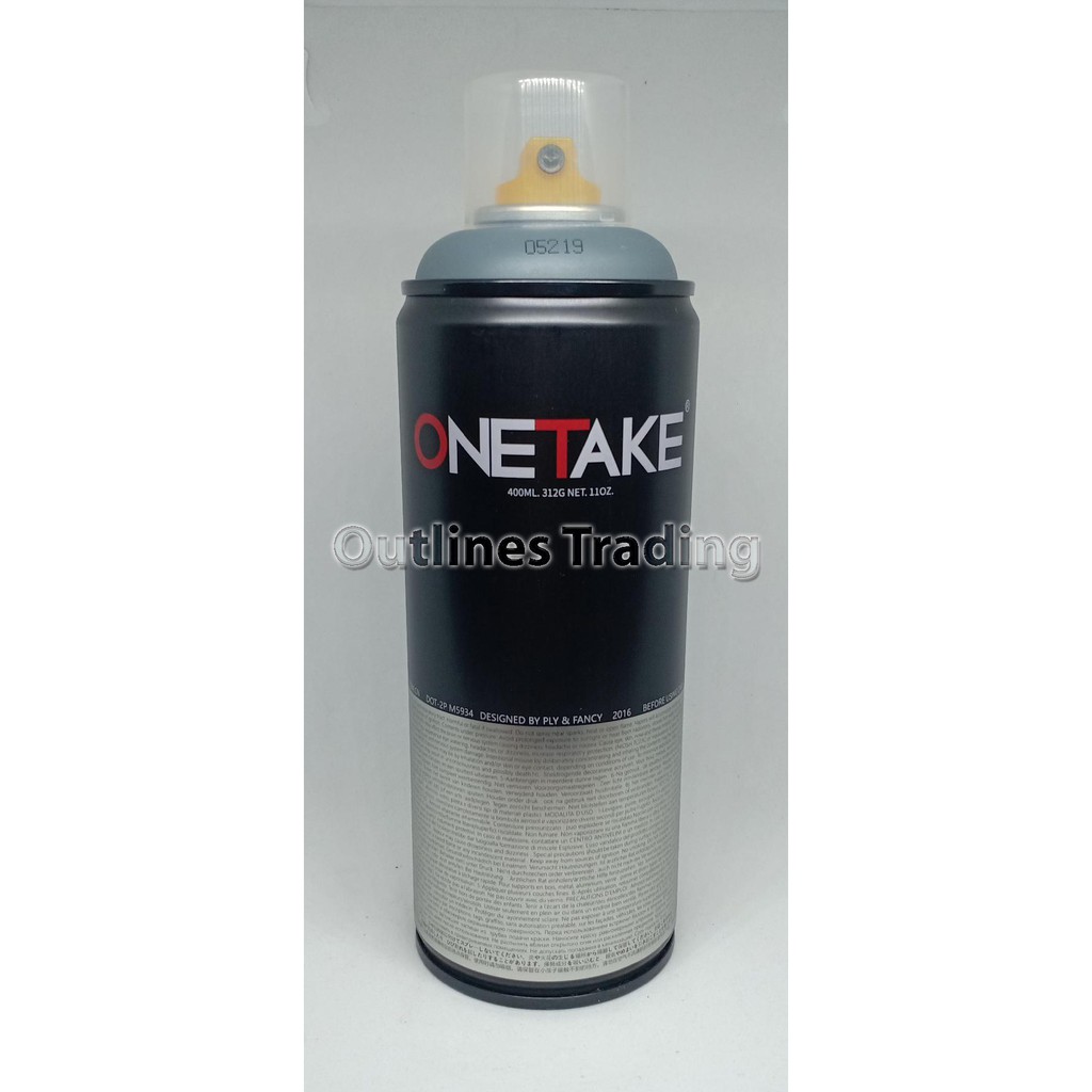 One Take Spray Paint (Dark Moongrey 030-5) | Shopee Philippines