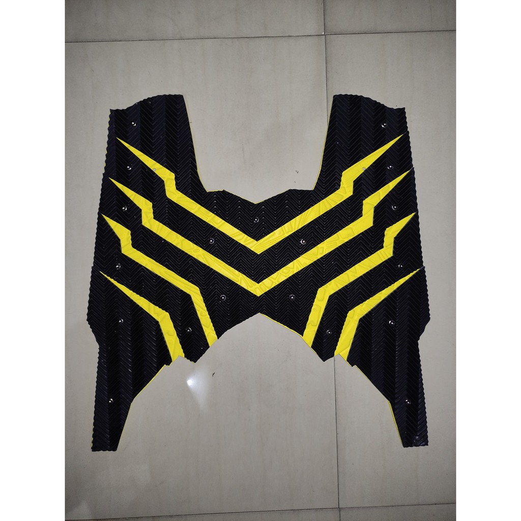 Mio i 125s Rubber Matting Lightning Design with stainless nut and screw ...