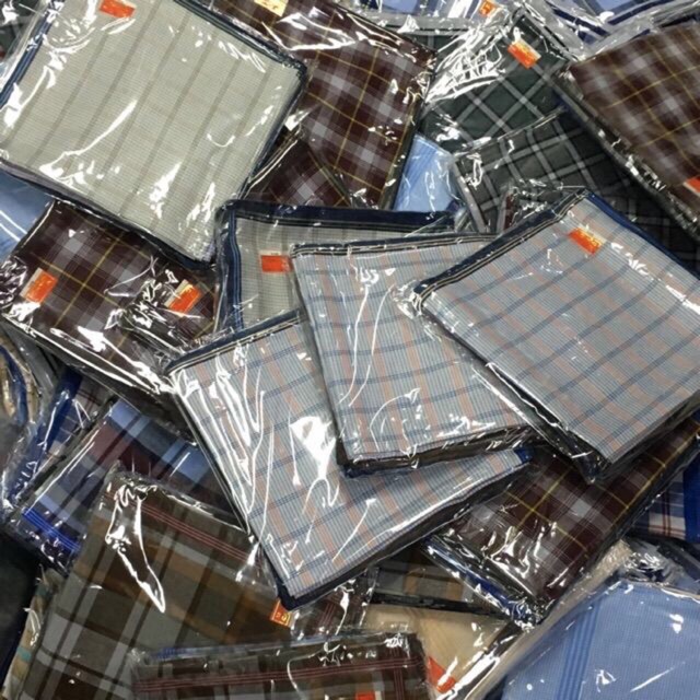 Men’s Fashion Printed cotton Handkerchief Panyo/12pcs | Shopee Philippines