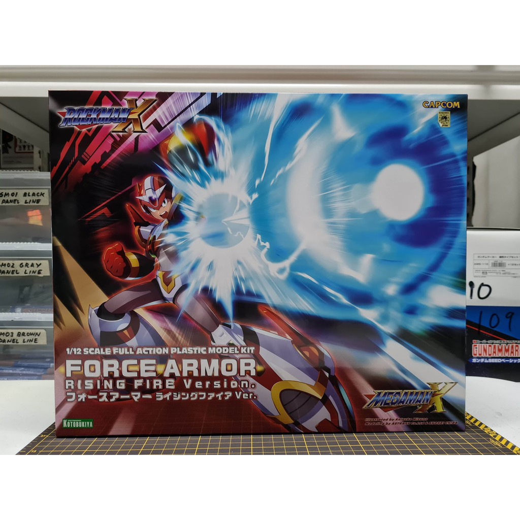Rockman / Mega Man X Force Armor Rising Fire Ver. 1/12 | Shopee Philippines