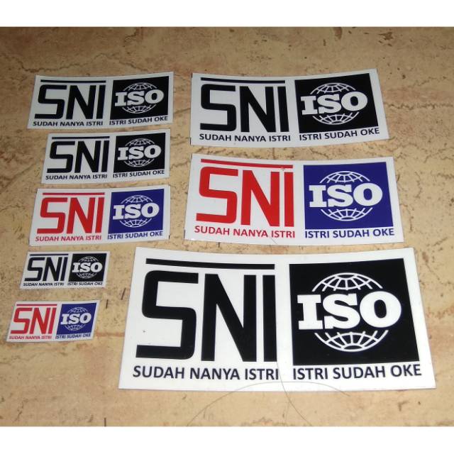 Sni Transparent Sticker Iso Questions And Iso | Shopee Philippines