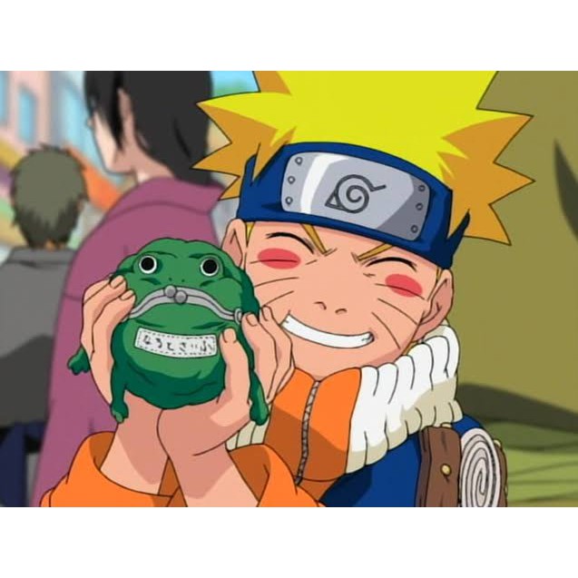 Naruto Frog Shape Uzumaki Wallet Coin Purse Green Cosplay Plush Cute ...