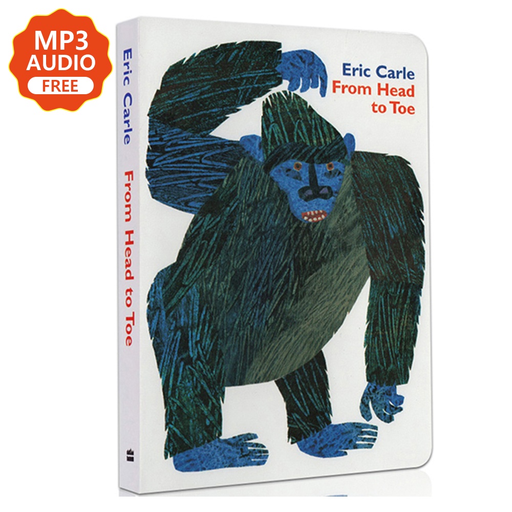 From Head To Toe Baby English Card Board Books English Story Picture ...