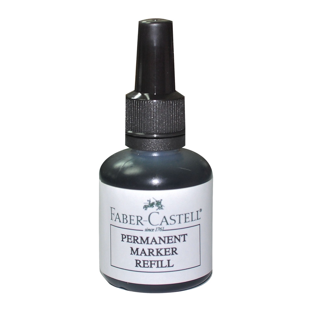 Faber-Castell Permanent Marker Refill Ink Black [12284499] | Shopee ...