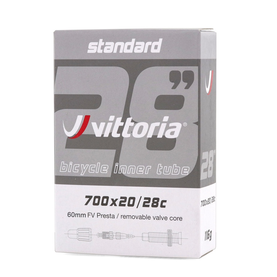 Vittoria Standard Butyl Sv Inner Tube 700cx20/28c For 28" Road Bike 48/60mm | Shopee Philippines