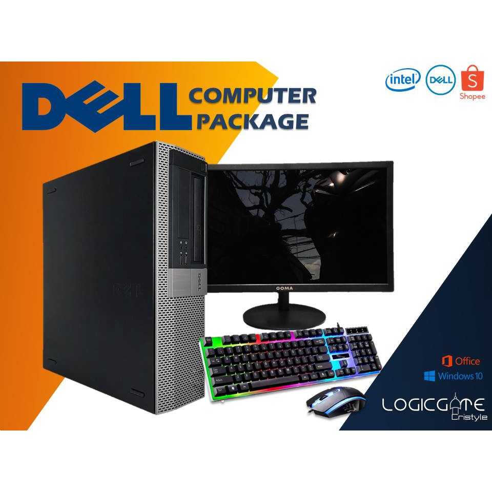 Computer Package HP/Dell i5 650 3.2ghz 4g ddr3 320g 19 Wide | Shopee ...