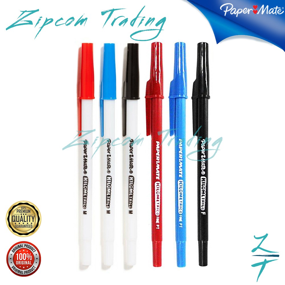 PAPERMATE KILOMETRICO BALL PEN | Shopee Philippines