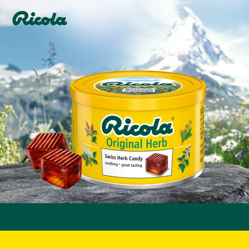 Ricola Herbal Candy Original Herbs tin box 100g | Shopee Philippines