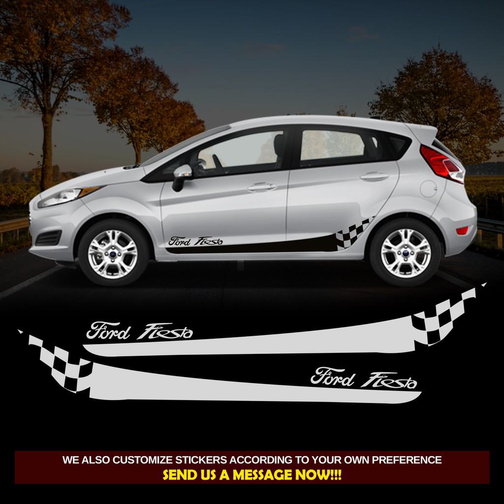 Ford Fiesta High Quality Sticker (2 pcs) | Shopee Philippines