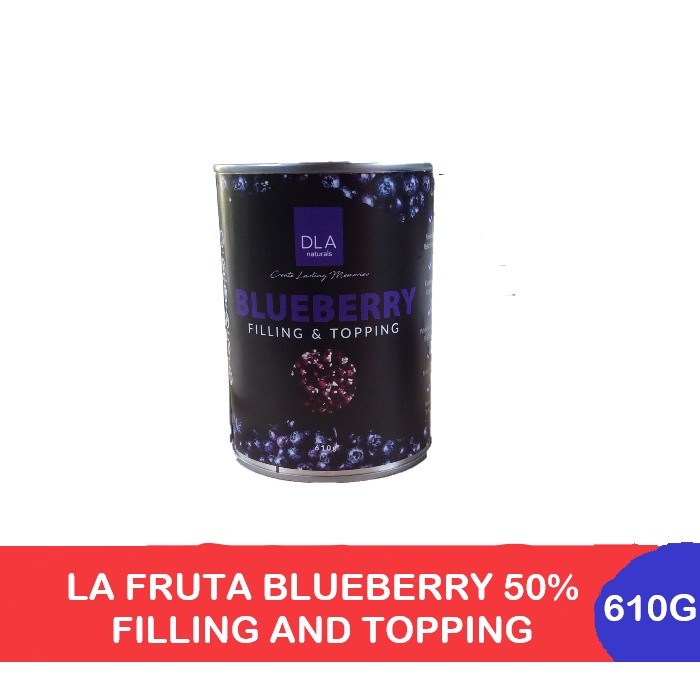 DLA Naturals La Fruta Blueberry (50%,30%) 610g | Shopee Philippines