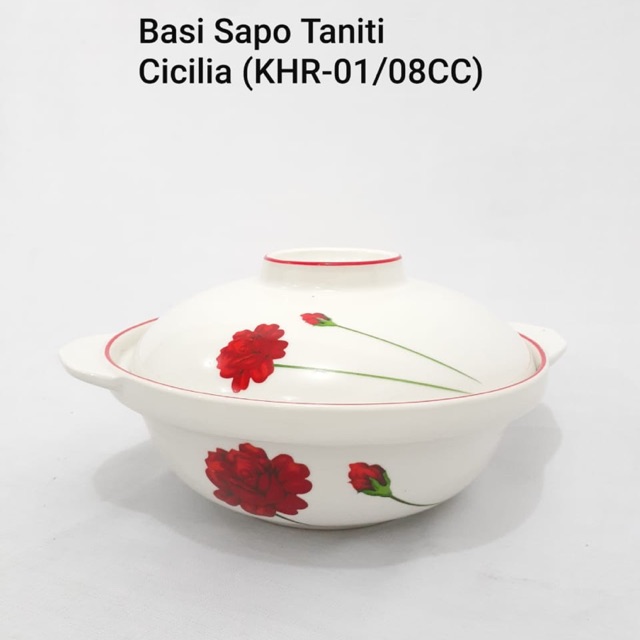 Taniti ceramic sapo bowl (plain / flower) | Shopee Philippines