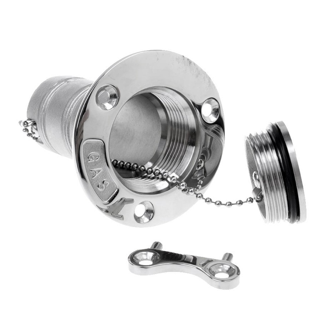 38mm 1.5 inch Marine Stainless Steel Boat Deck Fill/ Filler Port Gas ...