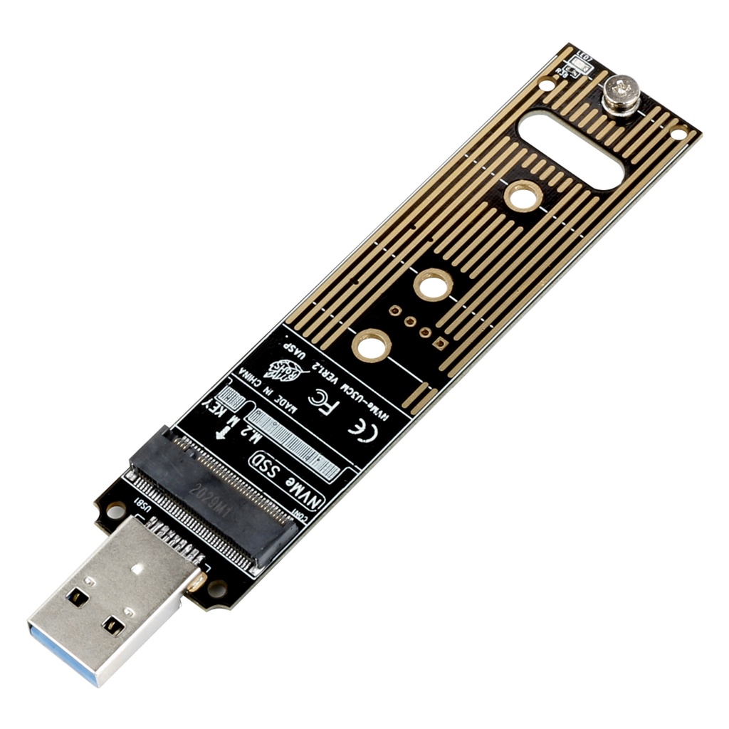 USB 3.0 to M-key M.2 SSD External PCBA Conveter Adapter Card Flash Disk ...