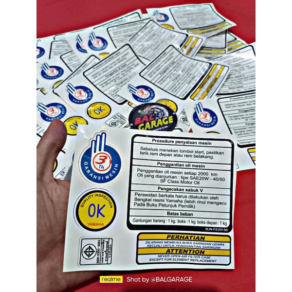 Stickers SET Procedure Contents 5 | Shopee Philippines