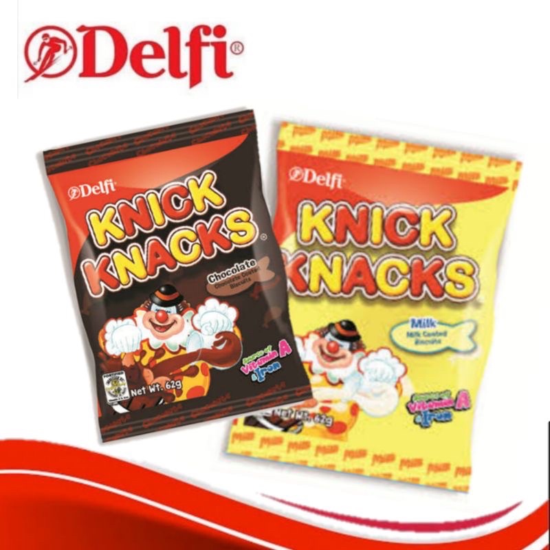 KNICKS KNACKS CHOCOLATE / MILK / DOUBLE CHOCOLATE / STRAWBERRY 50G ...