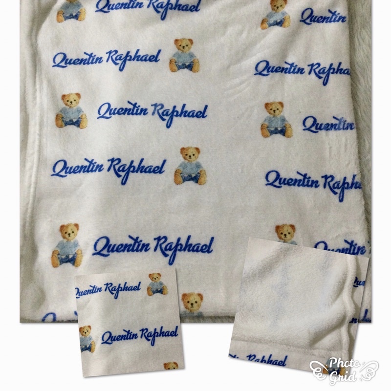 customized /personalized baby blanket | Shopee Philippines