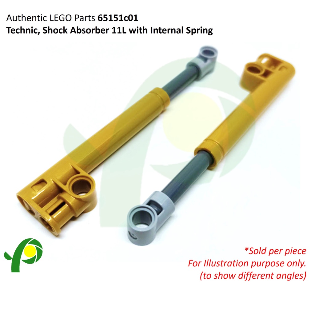 LEGO Parts 65151c01 Technic Shock Absorber 11L with Internal Spring ...