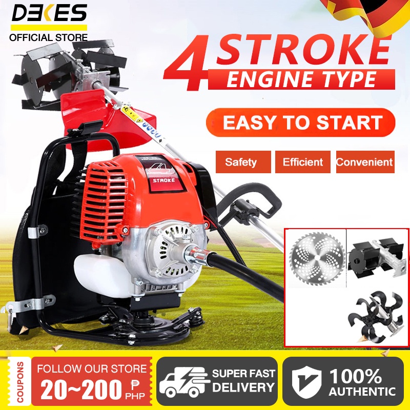 Japan 4 Stroke Grass Cutter gasoline High Quality 52CC portable grass ...