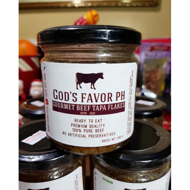 Gourmet Beef Tapa Flakes (330 grams) | Shopee Philippines