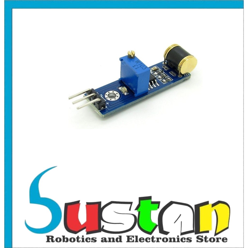 Vibration Sensor 801S Detection Adjustable Vibration Module Arduino | Shopee Philippines