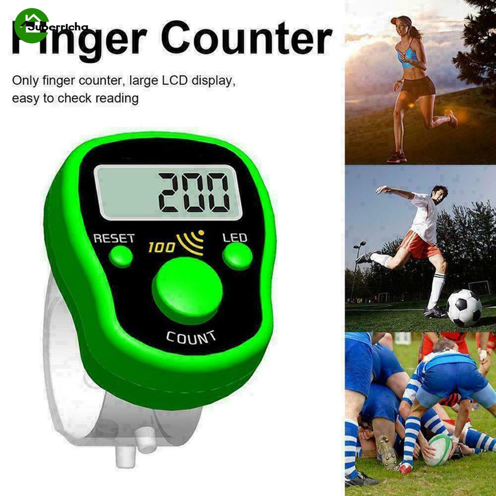 1 Pc Random Color Mini LCD Digital Display Finger Counter / Portable ...