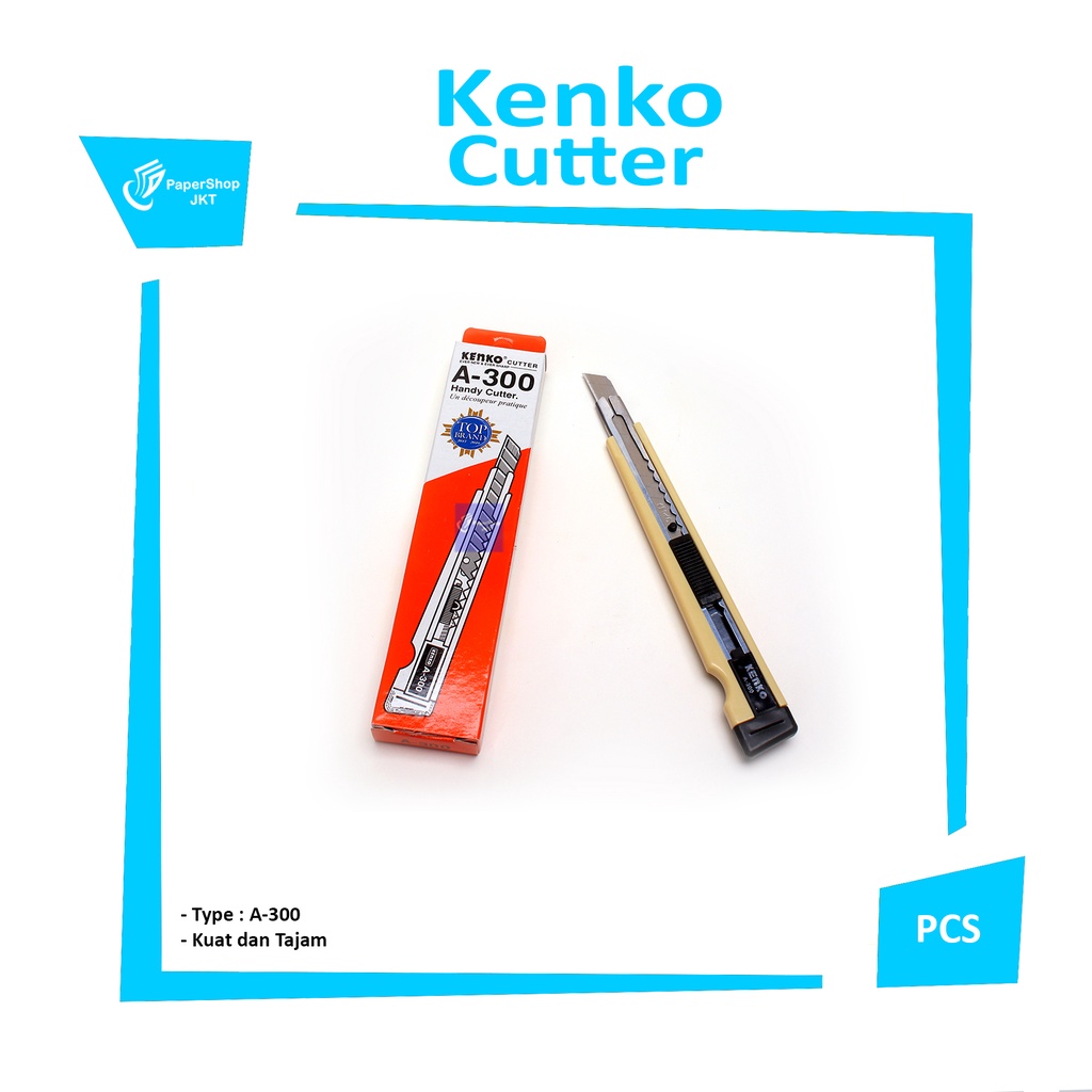 Kenko - Small Auto Lock A-300 Cutter - Pcs | Shopee Philippines