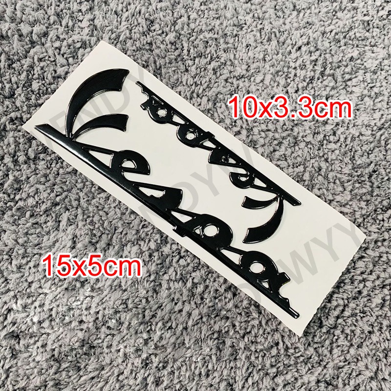 3D Vespa Sprint Gts Super Soft emblem Logo Decorative Sticker for ...