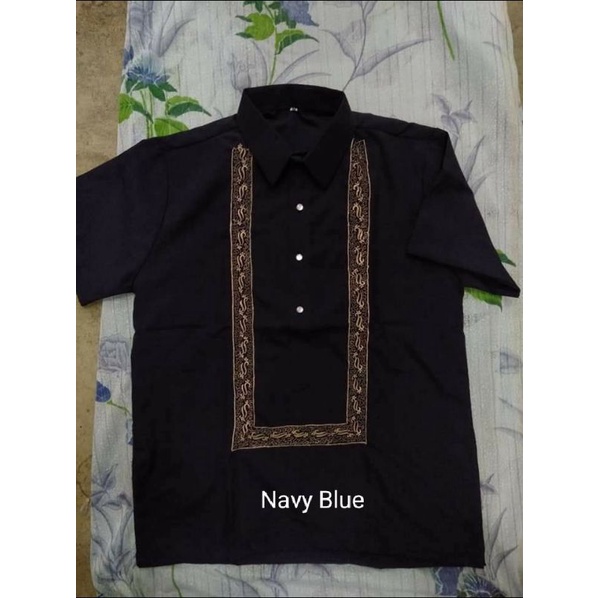 Polo Barong (Short Sleeve) | Shopee Philippines