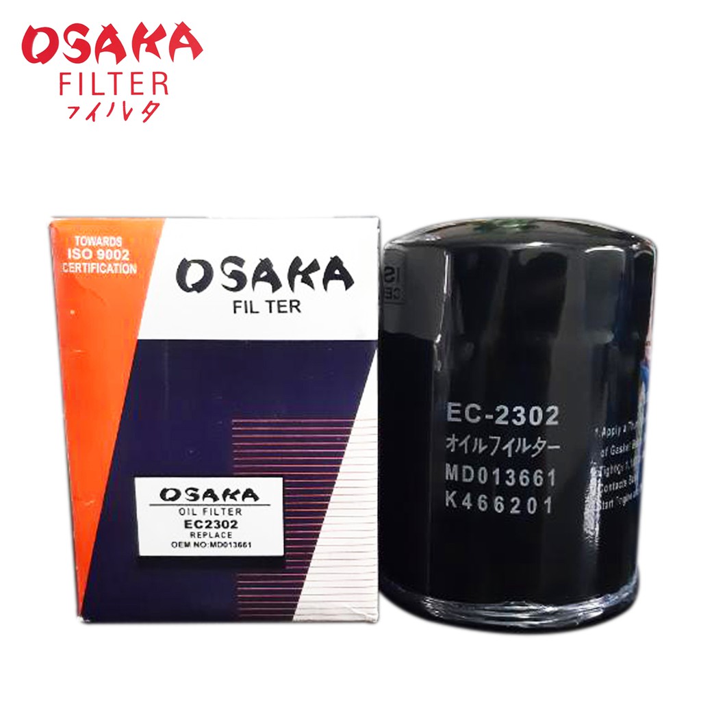 OSAKA OIL FILTER MITSUBISHI CANTER 4D55, 4D65/ HINO RANGER EC2302 ( 1 ...