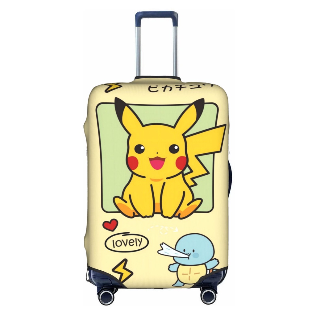 Pokémon Travel Suitcase Protector Elastic Protective Washable Luggage ...