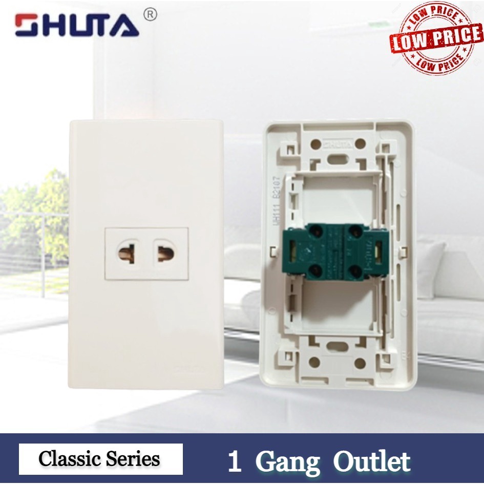 SHUTA OUTLET / SWITCH SET (1 GANG / 2GANG / 3 GANG) CLASSIC SERIES ...