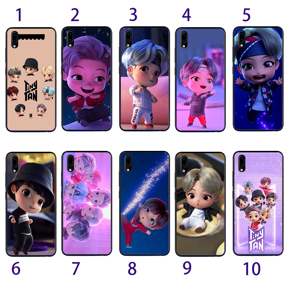 BTS Tiny TAN For iPhone 6 6S Plus 5 5S 7 8 Soft Cover Silicone Phone ...