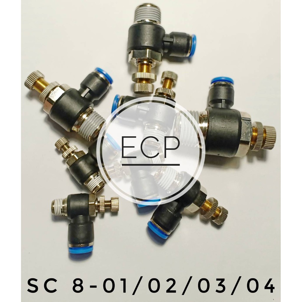 Pneumatic SPEED CONTROL TUBE Fittings 8-01/02/3/4/ | Shopee Philippines