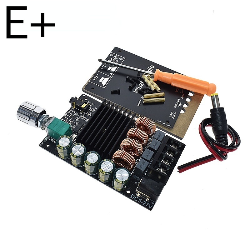 ZK-1002 HIFI 100WX2 TPA3116 Bluetooth 5.0 High Power Digital Amplifier Stereo Board AMP ...