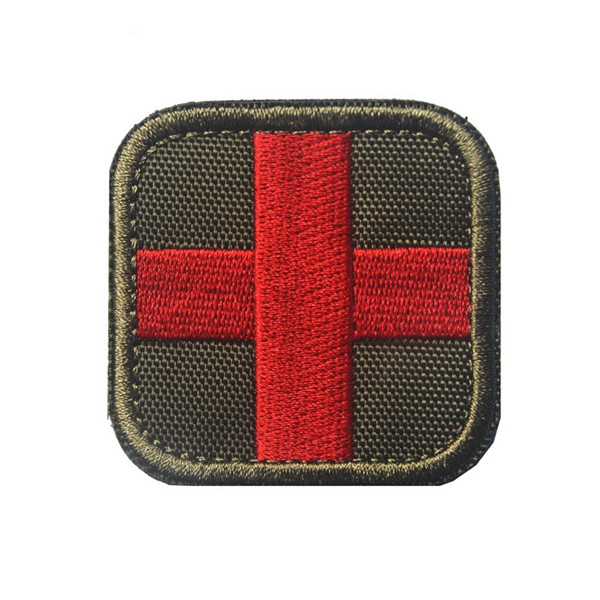 Red Cross Paramedic EMT EMS Army Combat Medic First Aid Patches ...