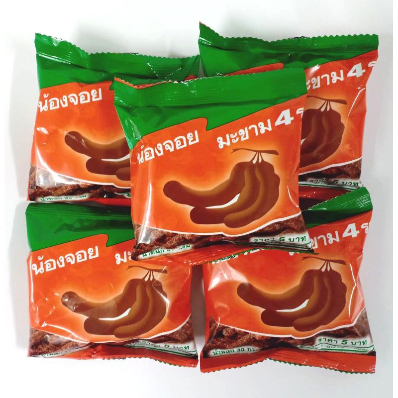 Tamarind Dessert 4 Flavors Pack/5 Baht Per (Size 30 G/Pack) | Shopee ...