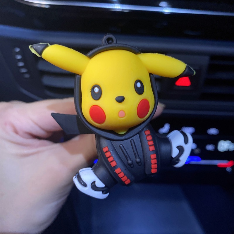 Hot Pokemon Pikachu Car Perfume Aromatherapy Pokemon figures Toys Car ...