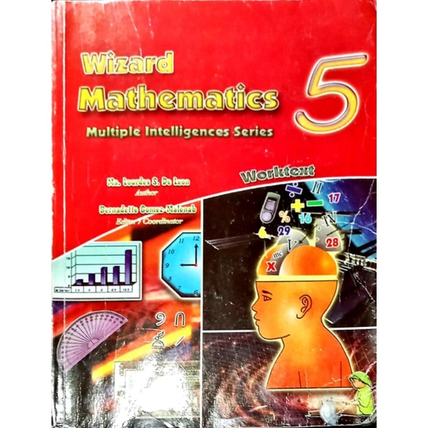 Wizard Mathematics Grade 5 PRELOVED TEXTBOOK | Shopee Philippines