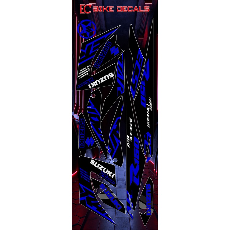 Raider R150 HYPER UNDERBONE Motorcycle Decals | Shopee Philippines