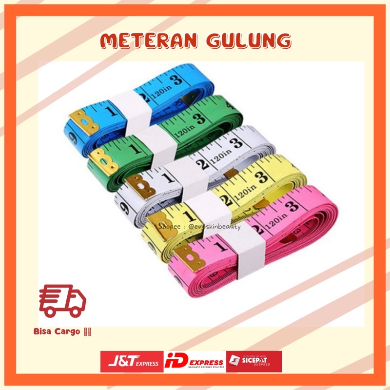 Roll Meter - 150 cm Roll Meter - Body Circumference Measuring - Cloth ...