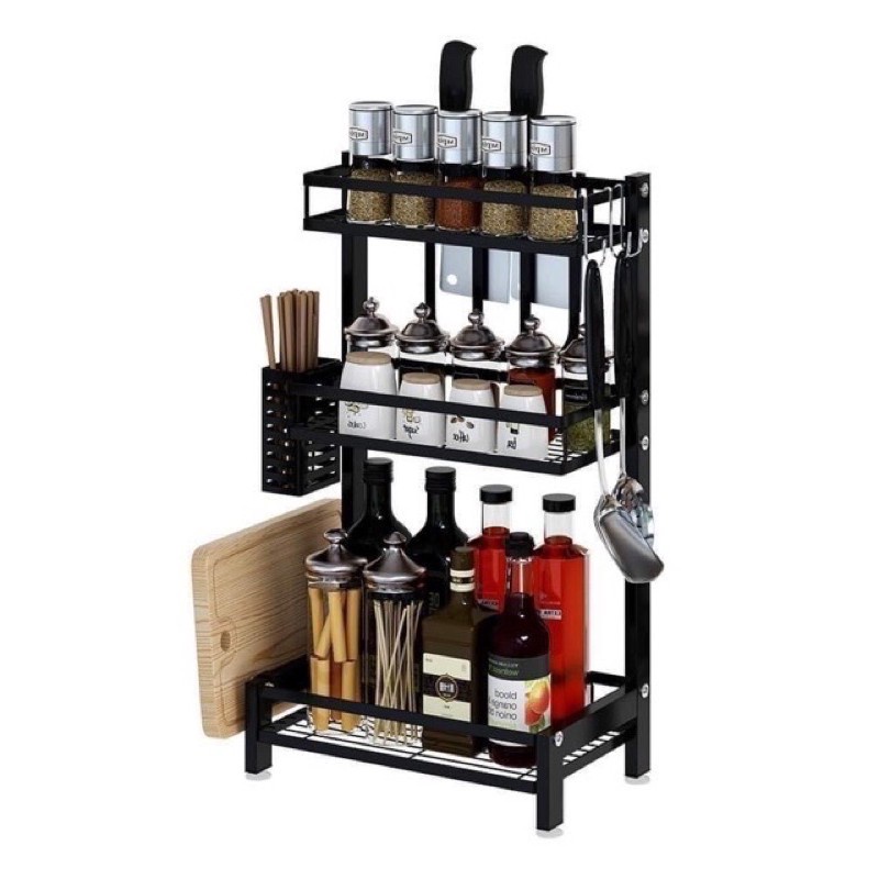 3 Layer Spice Rack Condiments Organizer(COD) | Shopee Philippines