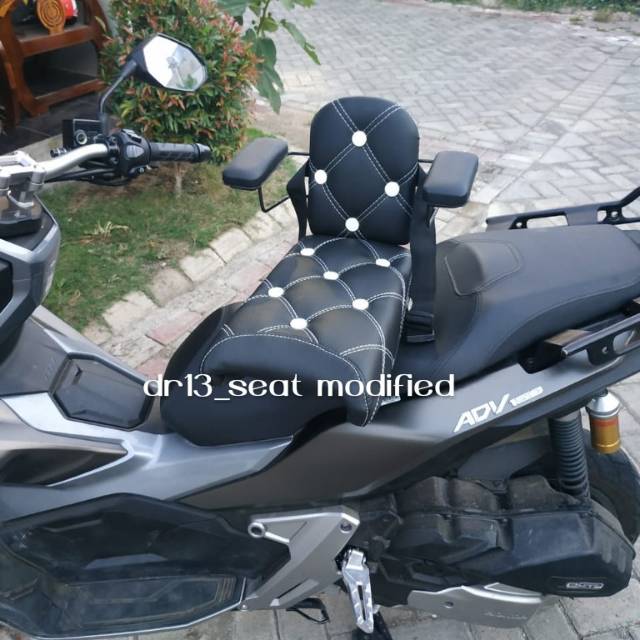 Honda adv 150 pcx and nmax children's pillion seat with sofa motif plus ...