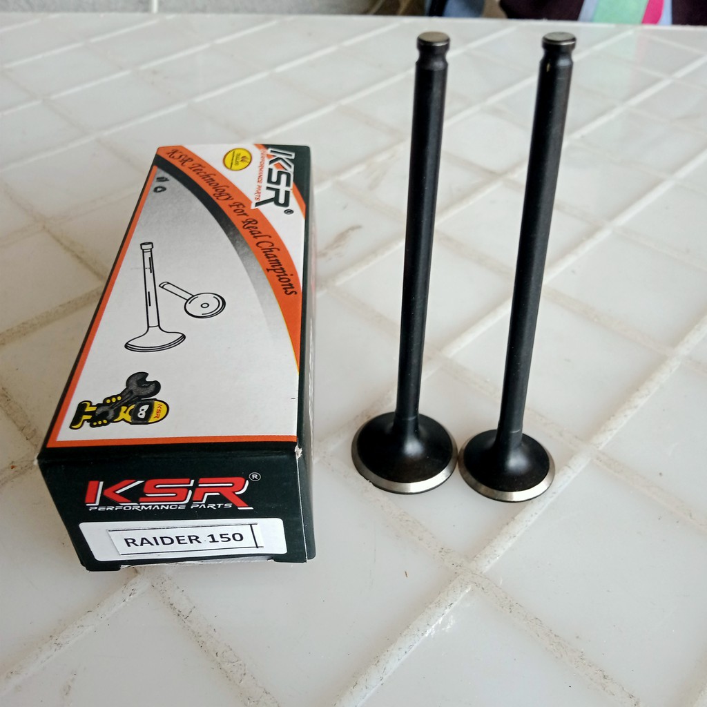 VALVE SET RAIDER 150 (INLET & EXAUST VALVE)` | Shopee Philippines