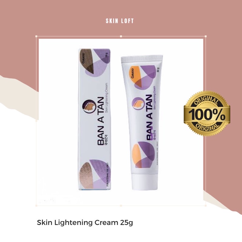 BAN A TAN Skin Lightening Cream (Exp. Date: May 2025) | Shopee Philippines