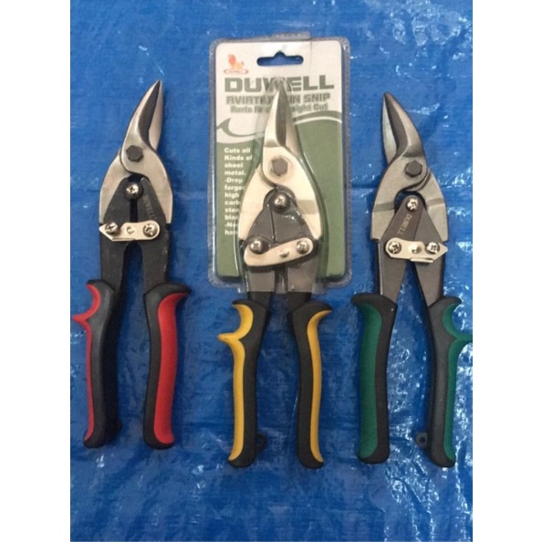 Duwell gunting yero / aviation tin snip HD | Shopee Philippines
