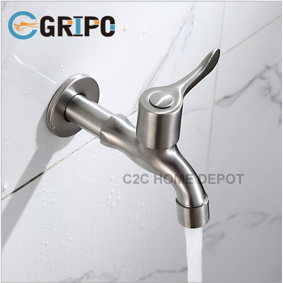 GRIPO sus304 stainless long faucet (GR805) | Shopee Philippines